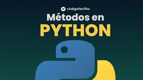 Métodos de instancia de clase y estáticos en Python YouTube