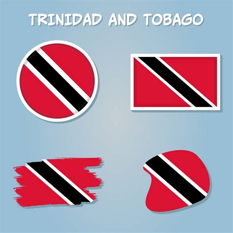 Map Of Trinidad And Tobago Map Of Trinidad And Tobagovector Design