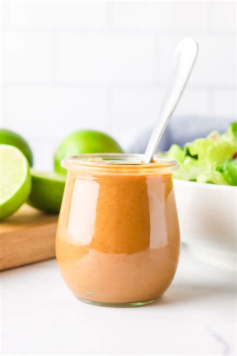 Easy Peanut Salad Dressing Recipe Ready In 5 Minutes