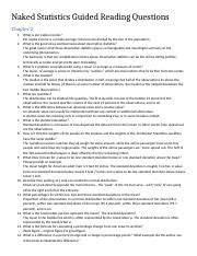 Week Naked Stats Questions Docx Naked Statistics Guided Reading
