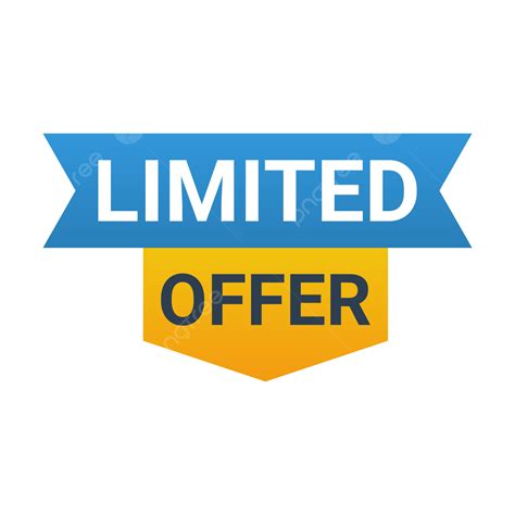 Vetor De Banner De Ofertas Limitadas Png Banner De Oferta Limitada