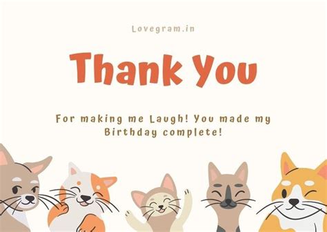 Cute Thank You For The Birthday Wishes Thank You For Birthday Wishes