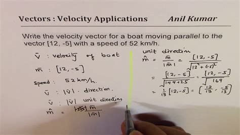 18 vector velocity calculator munroartan