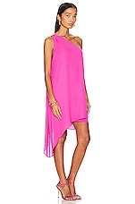 Krisa Layered One Shoulder Dress In Revolve
