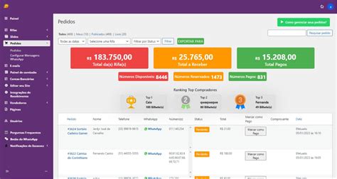 Site De Rifa Online Novo Site De Rifa 2023 Viver De Rifa Sistema