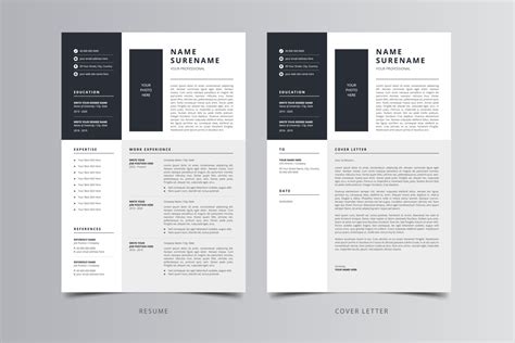Resume Template Professional Modern Resume Template CV Template