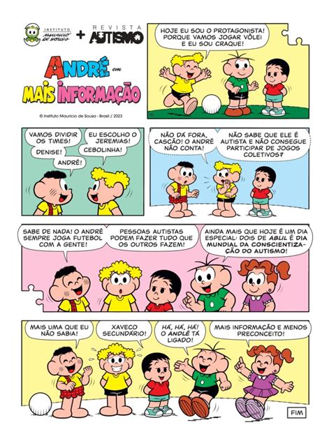Andr E A Turma Da M Nica Em Mais Informa O Canal Autismo