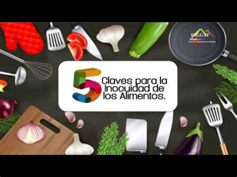 5 Claves Para La Inocuidad De Los Alimentos YouTube