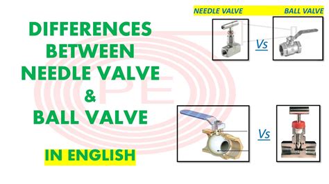NEEDLE VALVE Vs BALL VALVES Difference Between Needle Valves Ball