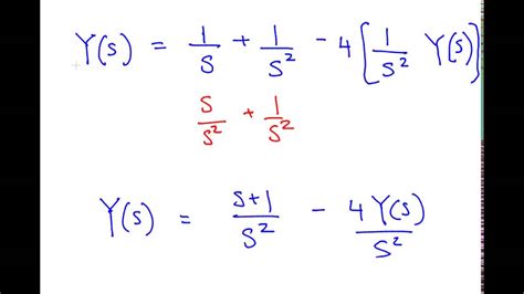 laplace transforms solving integral equations youtube