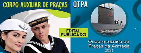 Marinha do Brasil publica editais de processos seletivos de nível