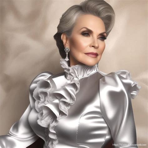 Untitled Pink Miranda In Old Lady In Satin Blouse Miranda