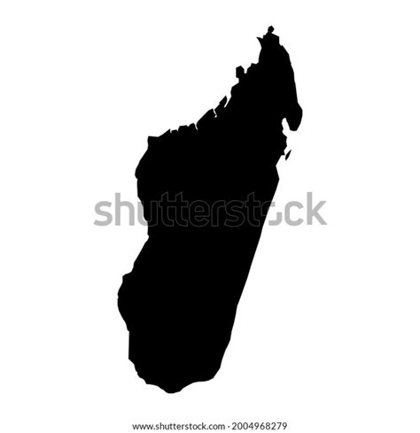 매우 세밀한 마다가스카르 지도 스톡 벡터 로열티 프리 2004968279 Shutterstock