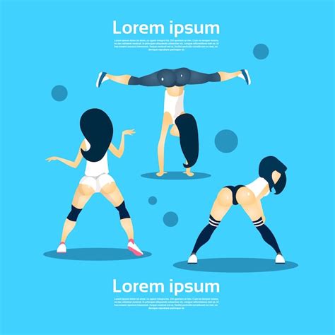 Premium Vector Twerk Booty Dancer Modern Girl Performer Dance Copy Space