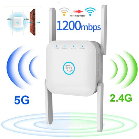 Wi Fi Range Extender Wifi Repeater Wifi Signal Amplifier 5g Wireless Wi