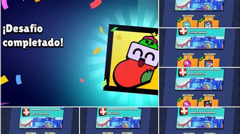 COMPLETANDO EL NUEVO DESAFIO DE NAVIDAD DE BRAWL STARS YouTube