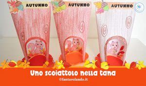 Autunno lavoretti schede didattiche attività per bambini disegni da