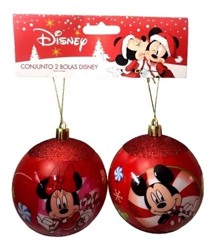 Bolas Enfeite Rvore Natal Mickey Minnie Original Disney