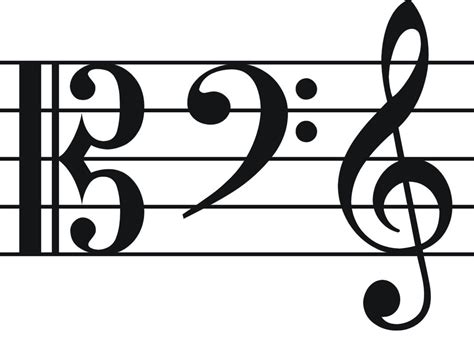 Alto Clef Staff
