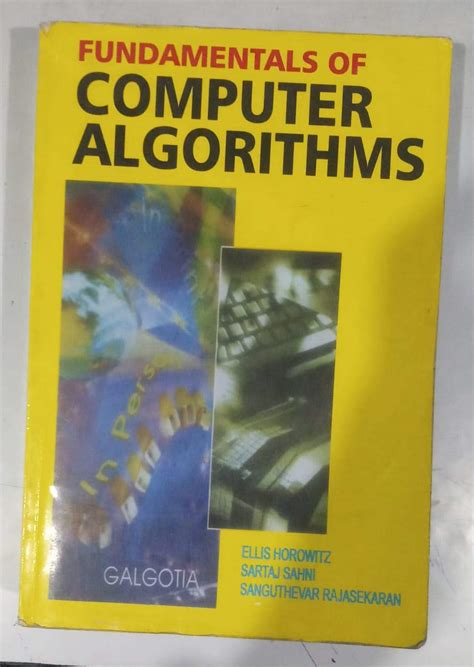 fundamentals of computer algorithms ellis horowitz s sahni 9783540120353 books