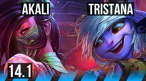 AKALI Vs TRISTANA MID Legendary 10 3 8 300 Games KR