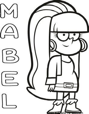 Gravity Falls Coloring Pages To Print At Getcolorings Free
