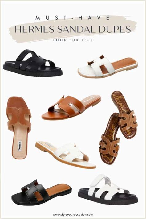 6 Must See Hermes Sandal Dupes For 2024 Affordable And Chic