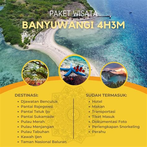 Paket Wisata Banyuwangi 4 Hari 3 Malam Joglo Wisata