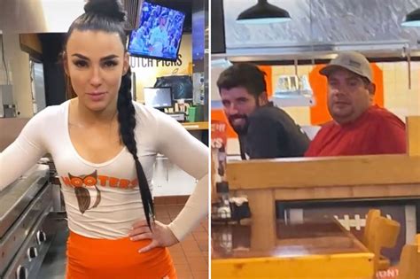 Hooters Waitress Gets Back At ‘creep For Snapping Pics Of Sexy Co Workers