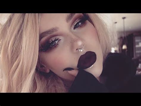 Dramatic Vampy Autumn Makeup Tutorial YouTube Dark Eye Makeup