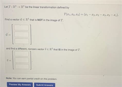 solved let t r3→r3 be the linear transformation defined by