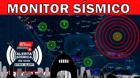 ALERTA SÍSMICA EN VIVOMONITOREO SISMICOLIVE EARTHQUAKEMAPA