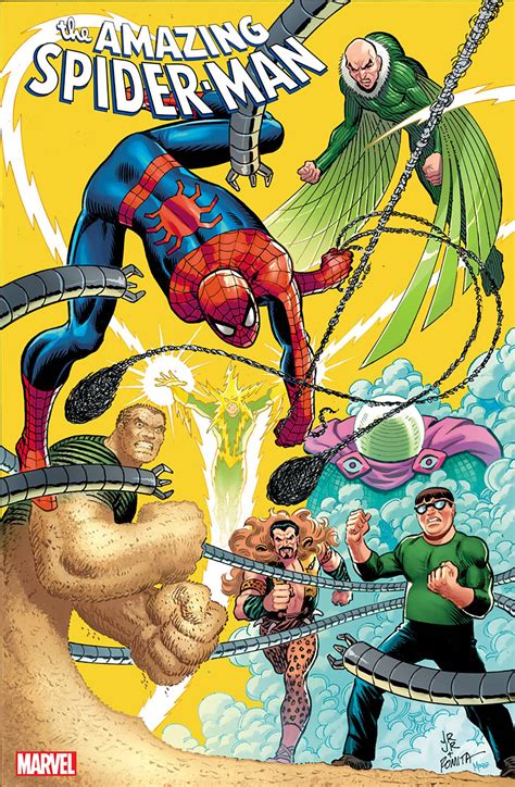 The Amazing Spider Man John Romita Jr John Romita Sr Cover