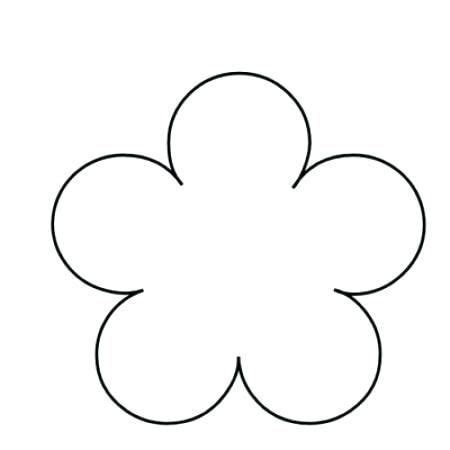 20 Moldes De Flores Para Imprimir Desenhos Ideias E Como Paper