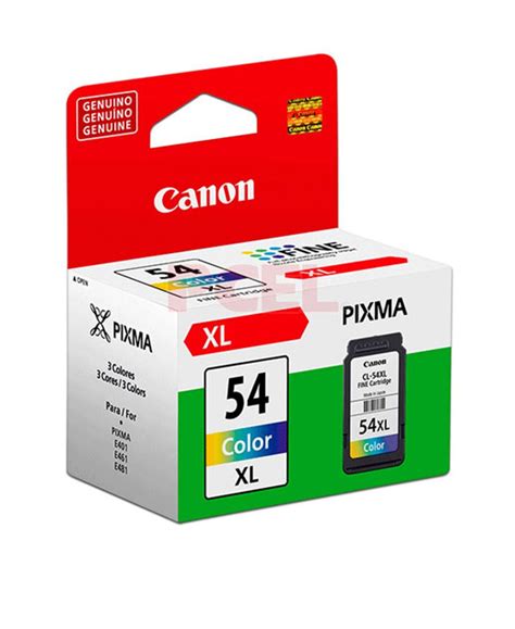 CARTUCHO DE TINTA CANON CL 54 XL COLOR SoluCom Centro De Servicio
