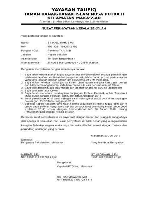 Detail Contoh Surat Untuk Kepala Sekolah Koleksi Nomer 22
