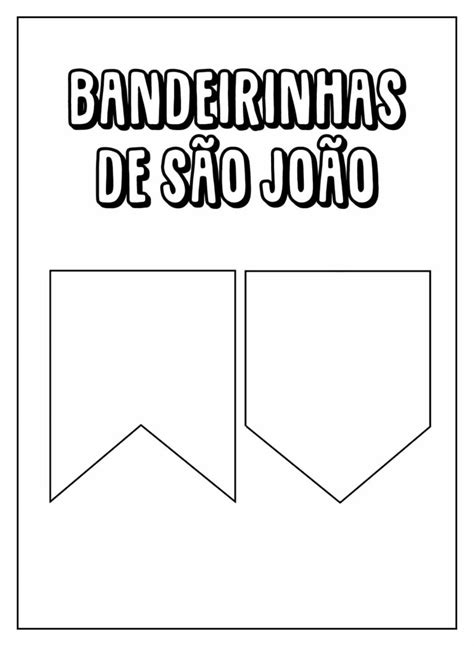 Desenhos De Bandeirinhas