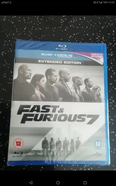 Fast And Furious Extended Edition Blu Ray Brand New Cert