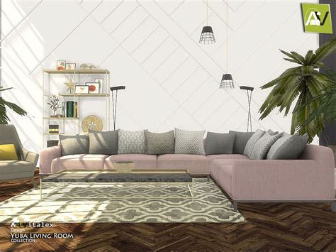 Living Room Sims Sims Cc Furniture Living Rooms Couch Furniture