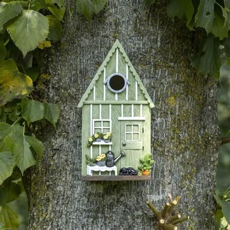 HEN Esschert Design Nichoir à oiseaux mésanges Abri de jardin