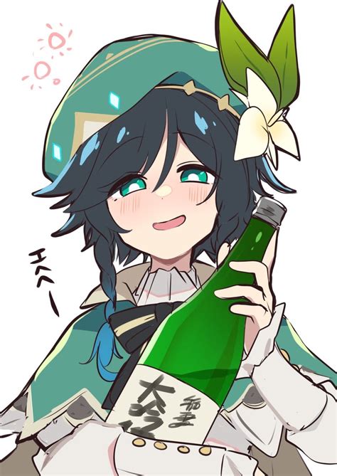 Venti Genshin Impact Drawn By Mzh Danbooru