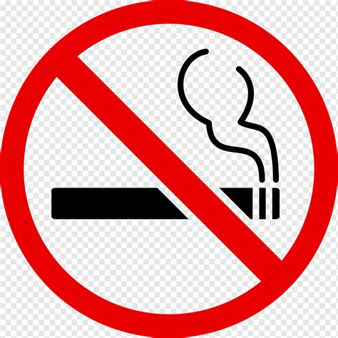 Prohibido fumar zona de no fumadores señal png PNGWing