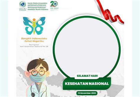 17 Link Twibbon Hari Kesehatan Nasional 2022 Cocok Dijadikan Foto