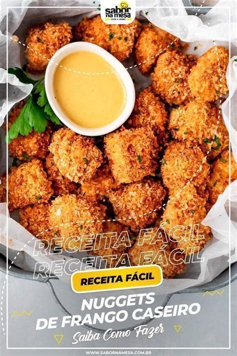 Receita de Nuggets de Frango Caseiro e Saudável Saiba como fazer