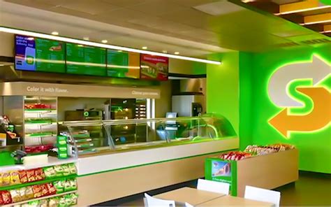 Ventaja de Subway Nuevo liderazgo y actualización de marca