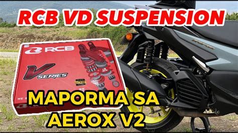 AEROX V2 L RCB VD SERIES SUSPENSION L TAMANG ADJUSTMENT AFTER 1YR NA