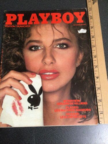 O Playboy Magazine September French Edition France Vicki