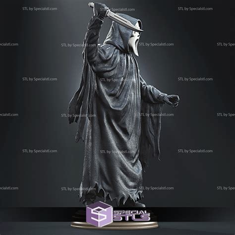 Ghostface STL Files Scream 3D Printing Figurine SpecialSTL