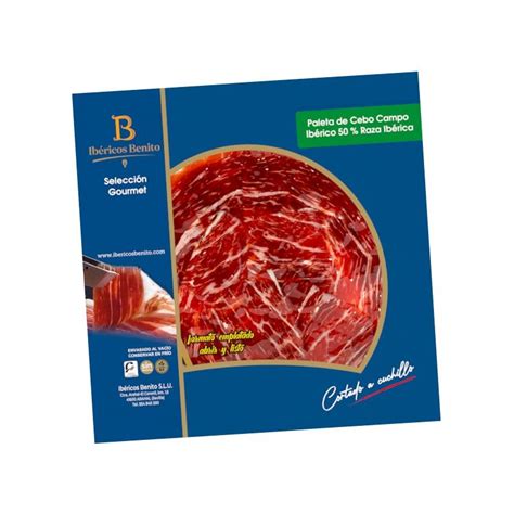 Paleta Cebo de Campo 50 ibérica loncheada Mejor Precio