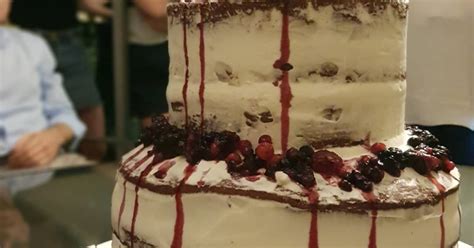 Ricetta Naked Cake Al Cioccolato E Frutti Di Bosco Di Valentina